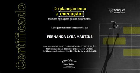 🌟 Participei Do Minicurso Gratuito Do Planejamento à Execução