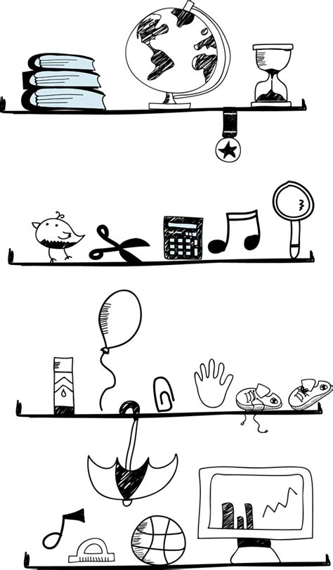 卡通手绘元素 Png