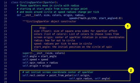 Code To Create Pygame Sparkler Fireworks Effect Sprite Gjenkins