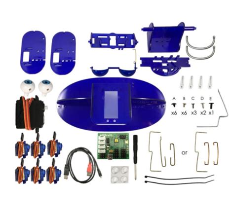 Kit Robot Éducatif Construction Programmation TÊte Humanoide Ohbot 21 Application Windows