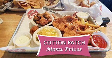 Cotton Patch Menu Euless At Levi Skipper Blog