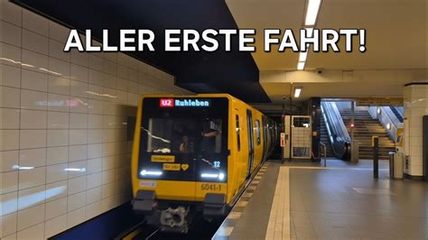 Premierenfahrt Der Baureihe Jk 08 09 2025 Berlin Ubahn Bvg Bvgupdates New Newgeneration