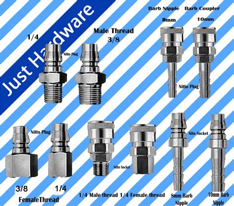 Air Hose Fitting Styles Types Of Tube Fittings Learn The Key