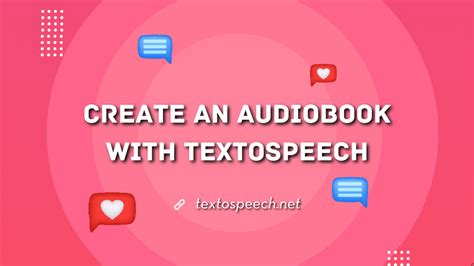 How To Create An Audiobook With Text To Speech
