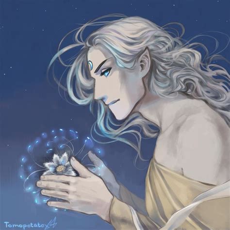 Tilion The Last Flower Of Telperion Tolkien Artwork Tolkien