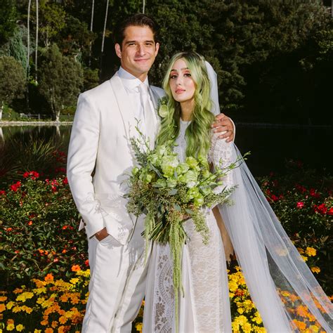 Tyler Posey Phem Tied The Knot Take A Peek At Their Magical Malibu Wedding