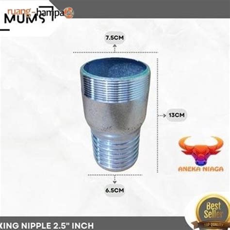 Jual Promo An King Nipple 2 1 2 Inch Nepel Selang Galvanis Sambungan