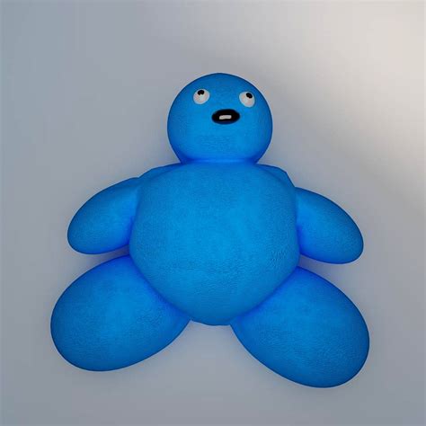 Plush Toy Mimo 3d Model