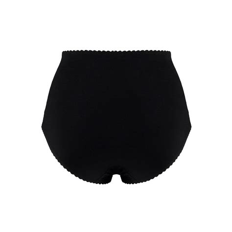 Chiloti Modelatori Mitex Cu Dantela Negri Cu Talia Inalta Nella3 Jojofashion Ro