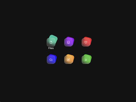 Glass Icons Premium Layout Component By Launchly — Framer Marketplace