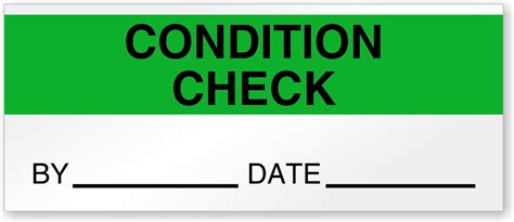 Checked Inspection Labels Verification Labels