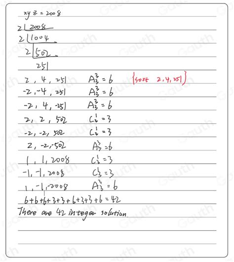 solved determine how many integer solutions x y z are there to the