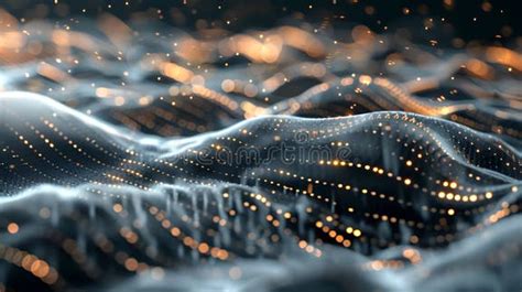 High Tech Globe With Geospatial Data Visualization Stock Illustration