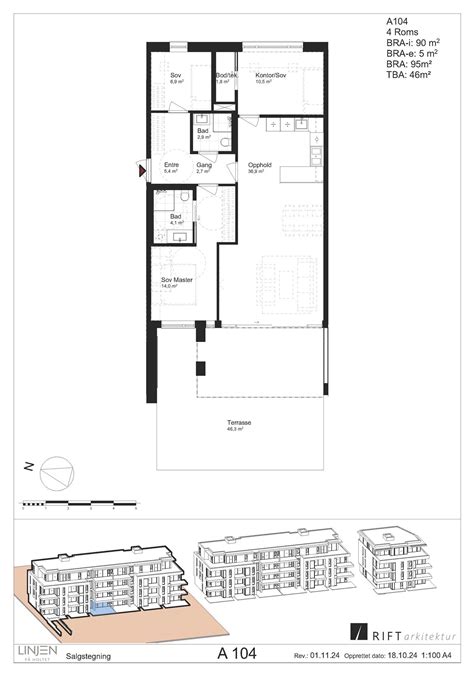 Linjen På Holtet A104 1177 Oslo Sem And Johnsen