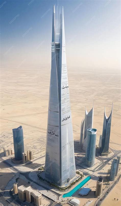 Jeddah Tower View In Saudi Arabia Premium Ai Generated Image