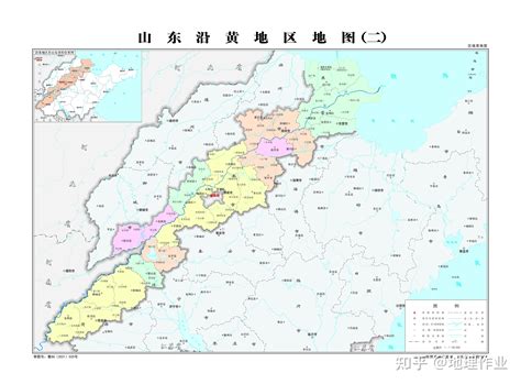 山东省地图 知乎