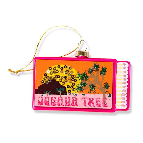 Matchbook Ornament Joshua Tree Carlyle Avenue