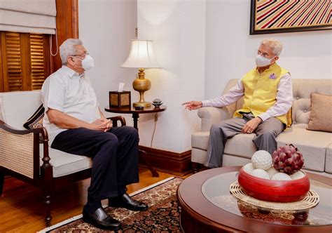 Dr Subrahmanyam Jaishankar Meets President Rajapaksa