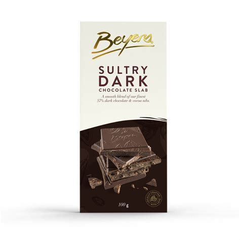 Beyers Sultry Dark Chocolate Slab 100g Beyers Chocolates