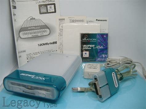 Yahooオークション 【panasonic スーパーディスク Superdiskドライ