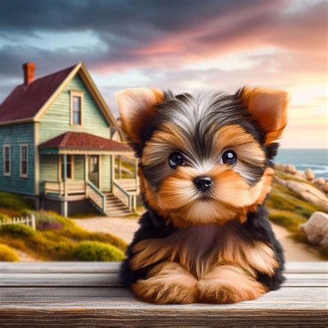 Download Ai Generated Yorkshire Terrier Royalty Free Stock
