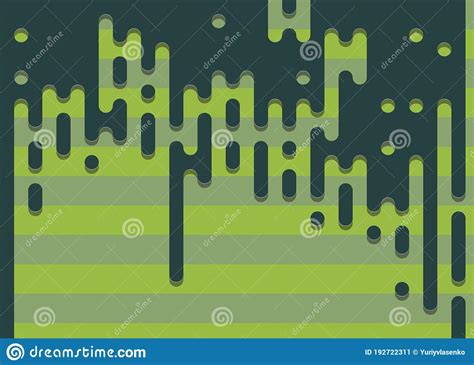 Abstract Rounded Color Lines Halftone Transition Background Illustration Stock Vector