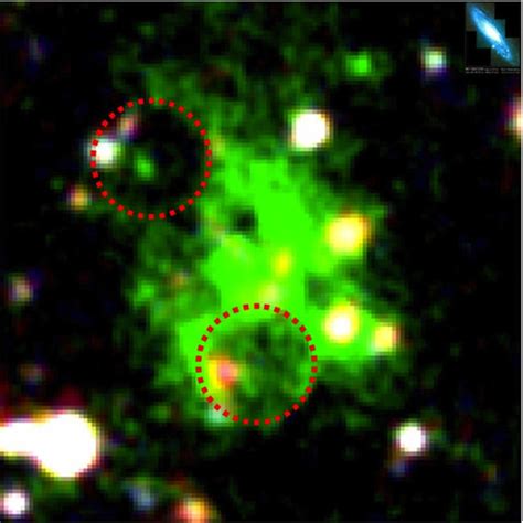 Extended Lyman Alpha Blob Stens Space Blog