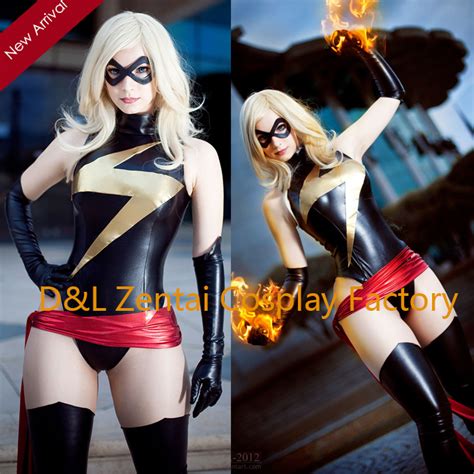 Ms Marvel Sexy Cosplay