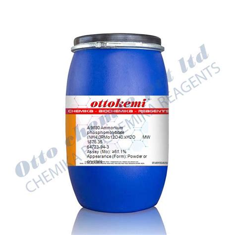 Ammonium Phosphomolybdate 54723 94 3 Manufacturers And Suppliers In India With Worldwide Shipping