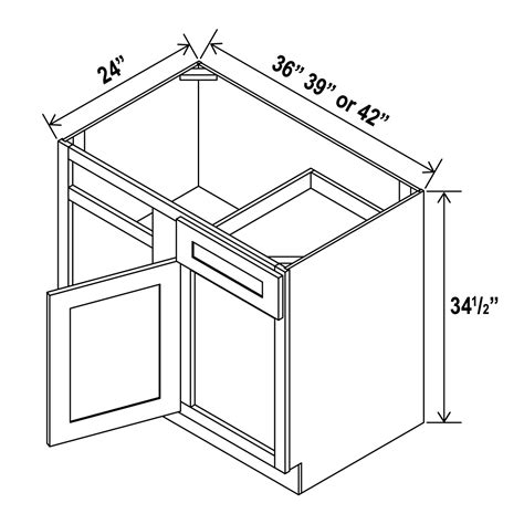 Blind Base Corner Cabinets Abcabinetry