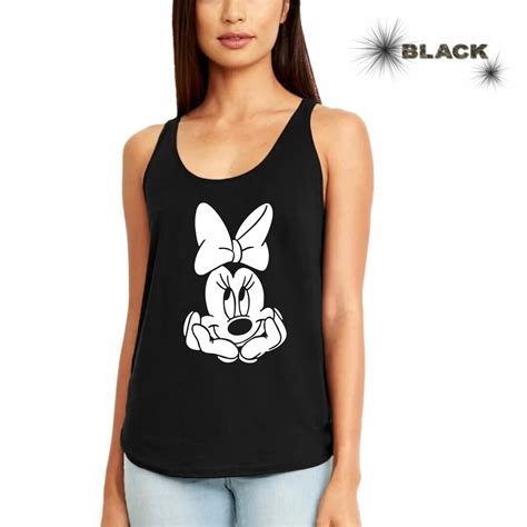 Retro Minnie Mouse Tank Top Vintage Minnie Tank Top Disney Vacation