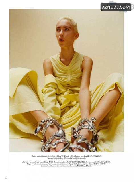 Iris Law Sexy Swiss Snow Shoot Aznude