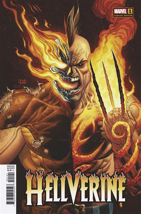 Hellverine 1 Joshua Cassara Spoiler Variant