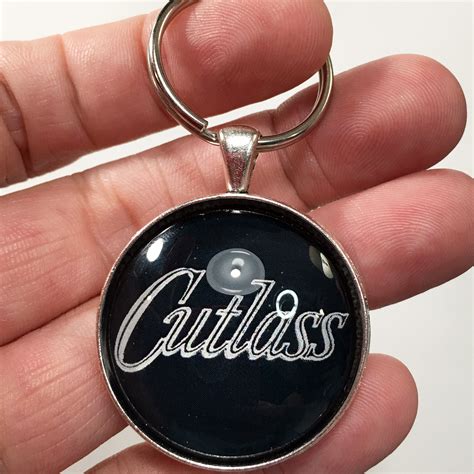 Vintage Oldsmobile 1970 Cutlass Emblem 12 Diameter Keychain Rural