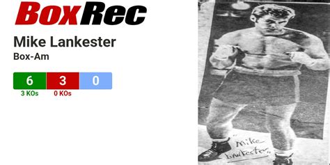 Boxrec Mike Lankester