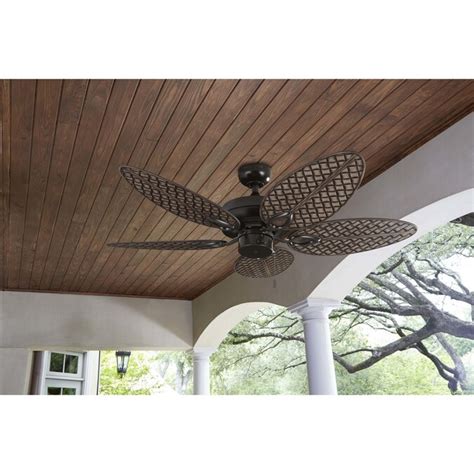 Harbor Breeze Tilghman Ii 52 In Bronze Indooroutdoor Downrod Ceiling