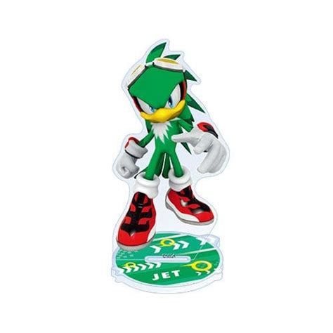 Jet Acrylic Stand Sonic The Hedgehog Authentic Japanese Sonic The