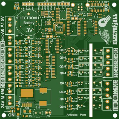 Plc With Arduino Atmega 328p Share Project Pcbway