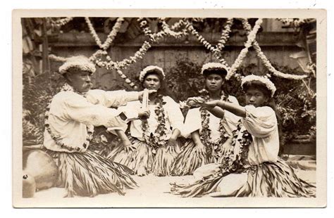 Native Hawaiian Hula C 1927 Native American Peoples Hawaii Hula
