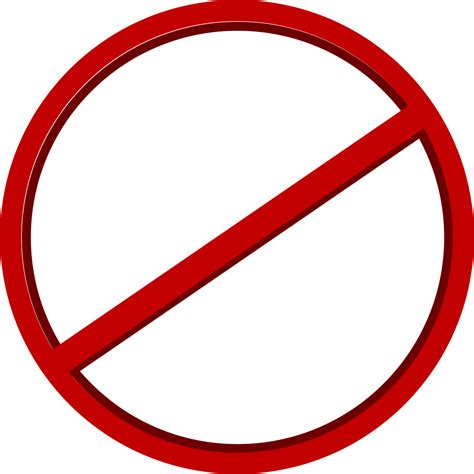 Do Not Sign Clip Art