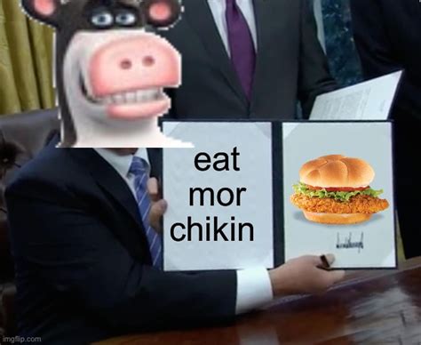 This Cow Brings An Important Message Imgflip