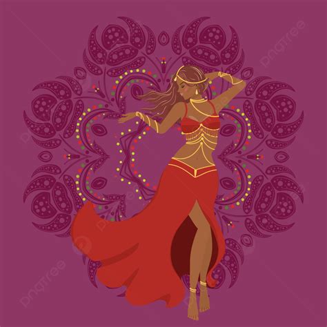 Belly Dance Cartoon