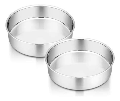 Conjunto De Panela De Bolo De 6 Polegadas De 2 Pandp Chef Sta Frete Grátis