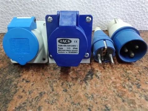 Male And Female Plug Sockets At ₹ 250piece इंडस्ट्रियल सॉकेट In New Delhi Id 2851089532233