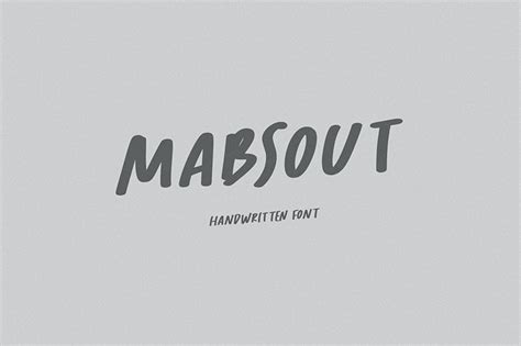 Mabsout Font