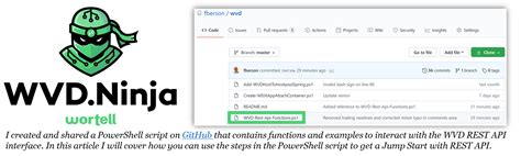 Getting Started With Rest Api For Wvd Arm Spring Release And Sharing