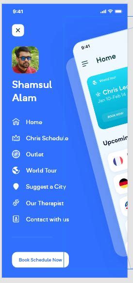 react native unable to hide my drawer menu behind my screens stack