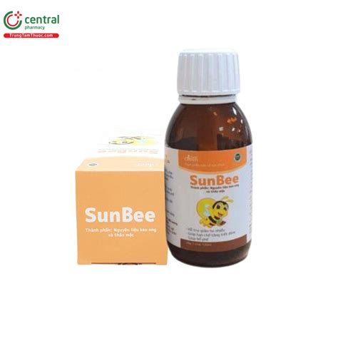 Siro Sunbee Hỗ Trợ Giảm Ho Giảm đờm Giảm đau Rát Họng Hiệu Quả