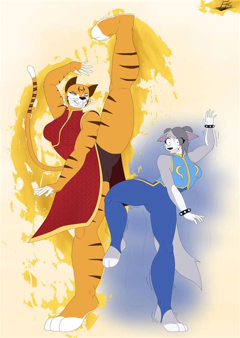 Chun Li Pose Training By Misterfis On Deviantart