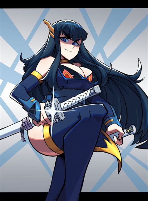 Kiryuuin Satsuki And Junketsu Kill La Kill Drawn By Aneurysmax